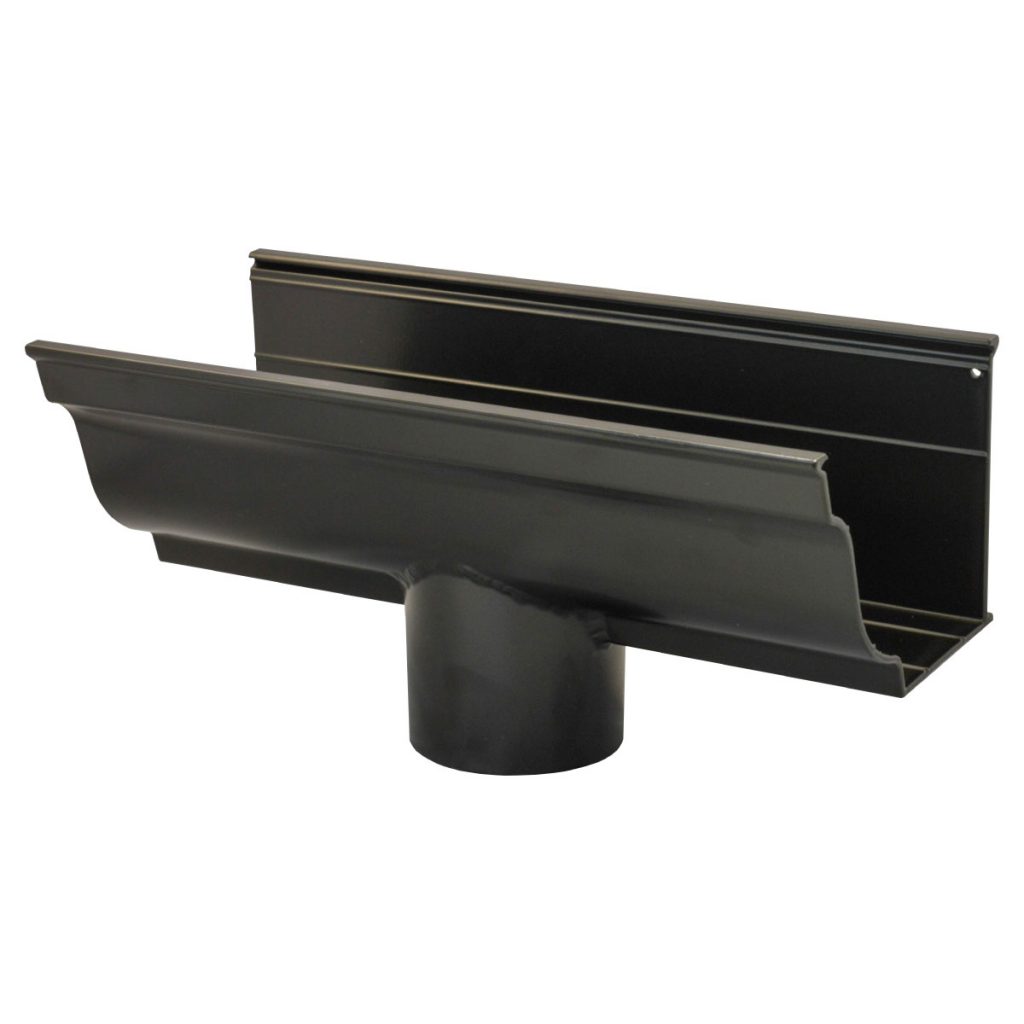 Outlet for 150mm Round Rainwater Pipe - W200mm x D150mm Ogee - Extruded ...