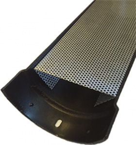 W125mm Half Round Profile - Aluminium Leaf Guard | Buy Online | GMD Pennine